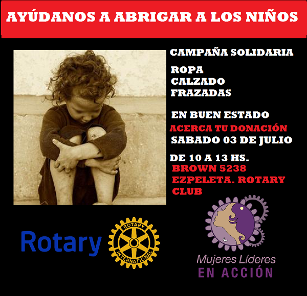 Ola polar: Campaña de donación de ropa contra el frío | Hecho en Quilmes