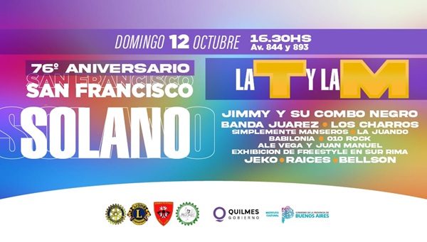 Solano celebra su 76° aniversario con desfile, ferias y el cierre con ...